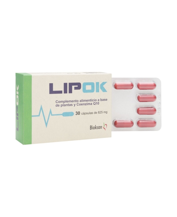 Lipok 30 Cápsulas